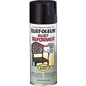Rust-Oleum 215215 Stops Rust Rust Reformer Spray, 10.25 oz, Black