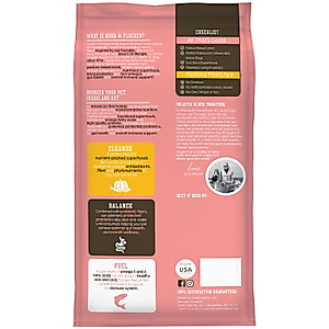 Solid Gold Hund N Flocken - Dry Dog Food w/Lamb, Rice & Pearled Barley - Digestive Probiotics for Dogs - Gut Health & Immune Support - Omega 3, Superfoods & Antioxidants - 4 LB