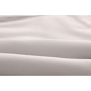 Unisex Baby Viscose from Bamboo Sleep Sack 1.0 TOG Sleeping Bag Infant Boys Girls Wearable Blankets (Grey, 6-18 Months)