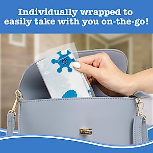 Potty Shields Toilet Seat Covers Disposable (6 Pack) - XL Waterproof Toilet Cover for Toddlers, Kids & Adults - Portable & Individually Wrapped for Travel, Potty Training, Vacations, Public Restrooms