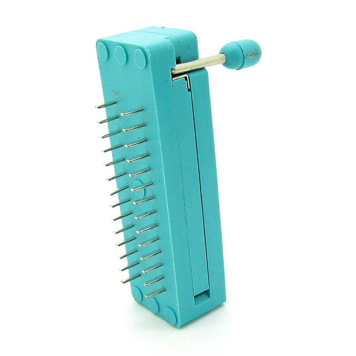 5 pcs 28-pin 28 Pins Test Universal ZIF IC Socket Narrow, Green