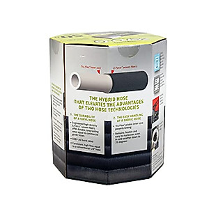 Zero-G 5/8 in. D X 50 ft. L Black Aluminum Garden Hose