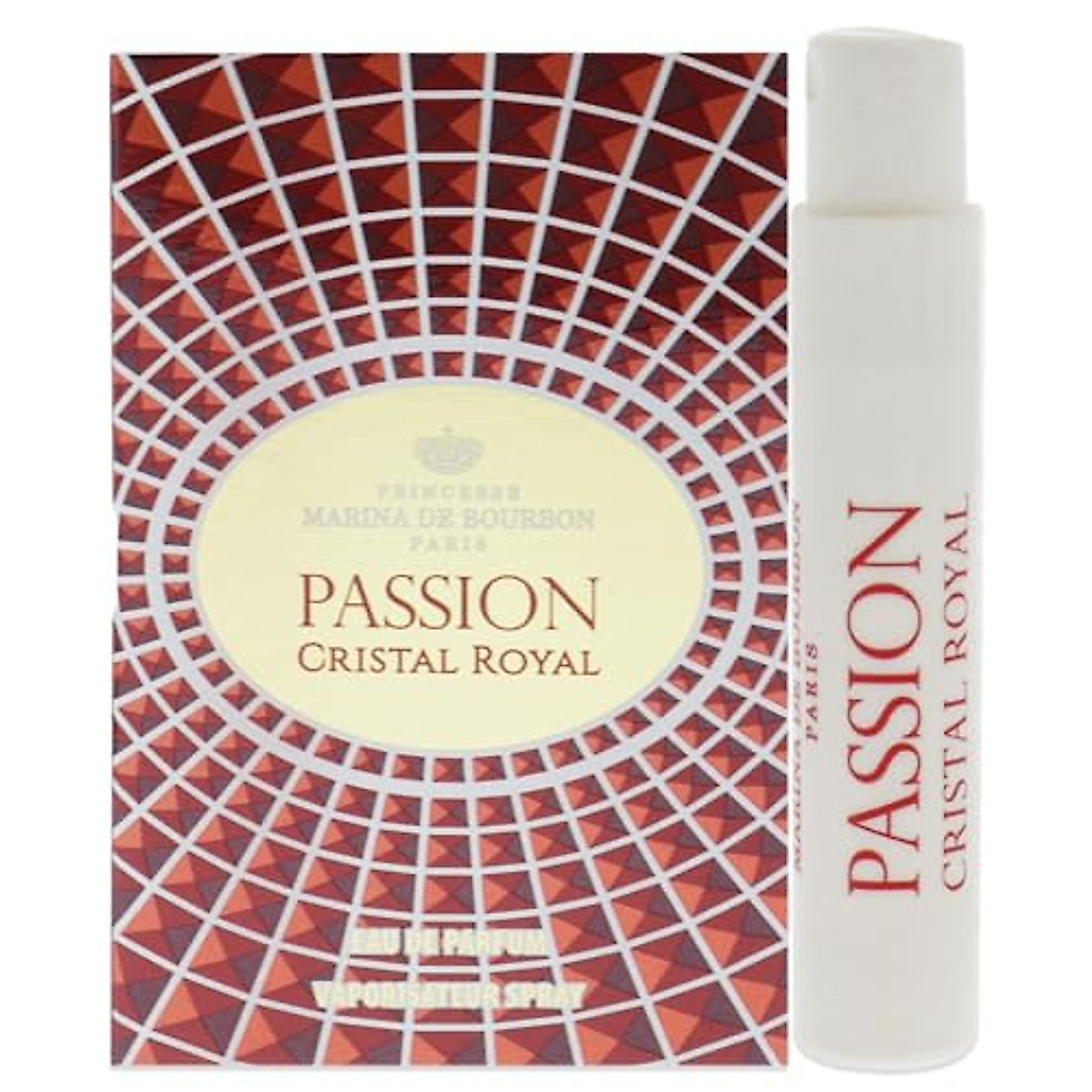 Marina de Bourbon PRINCESSE MARINA de BOURBON Cristal Royal Passion for Women - 1 Ml Edp Spray Vial (mini),1 Oz