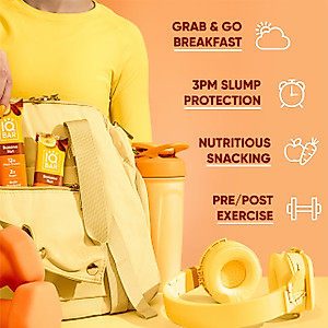 IQBAR Brain and Body Plant Protein Bars - Fruit Lovers Variety - 12 Count, Low Carb, High Fiber, Gluten Free, Vegan Snacks - Low Sugar Keto Bar Pack