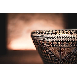 Meinl Percussion Artisan Edition Doumbek with Cast Aluminum Shell and Mother of Pearl Inlay — Made in Egypt — 8 3/4" Tunable All-Weather Synthetic Head, 2-Year Warranty, Mosaic Royale (AEED1)