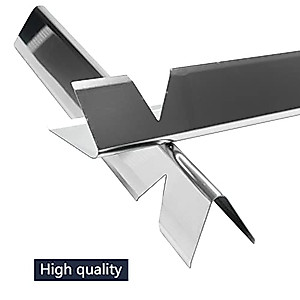 Hongso 17-1/8" x 3" Stainless Steel Flavorizer Bars Heat Plates Replacement for Weber Genesis II 310, Genesis II LX 340, 300 Series (2017 and Newer), 66795, 66032, 90235, Set of 5