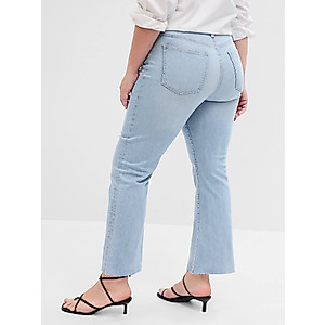 GAP Womens Kick Flare Jeans LIGHT WASH 33REG