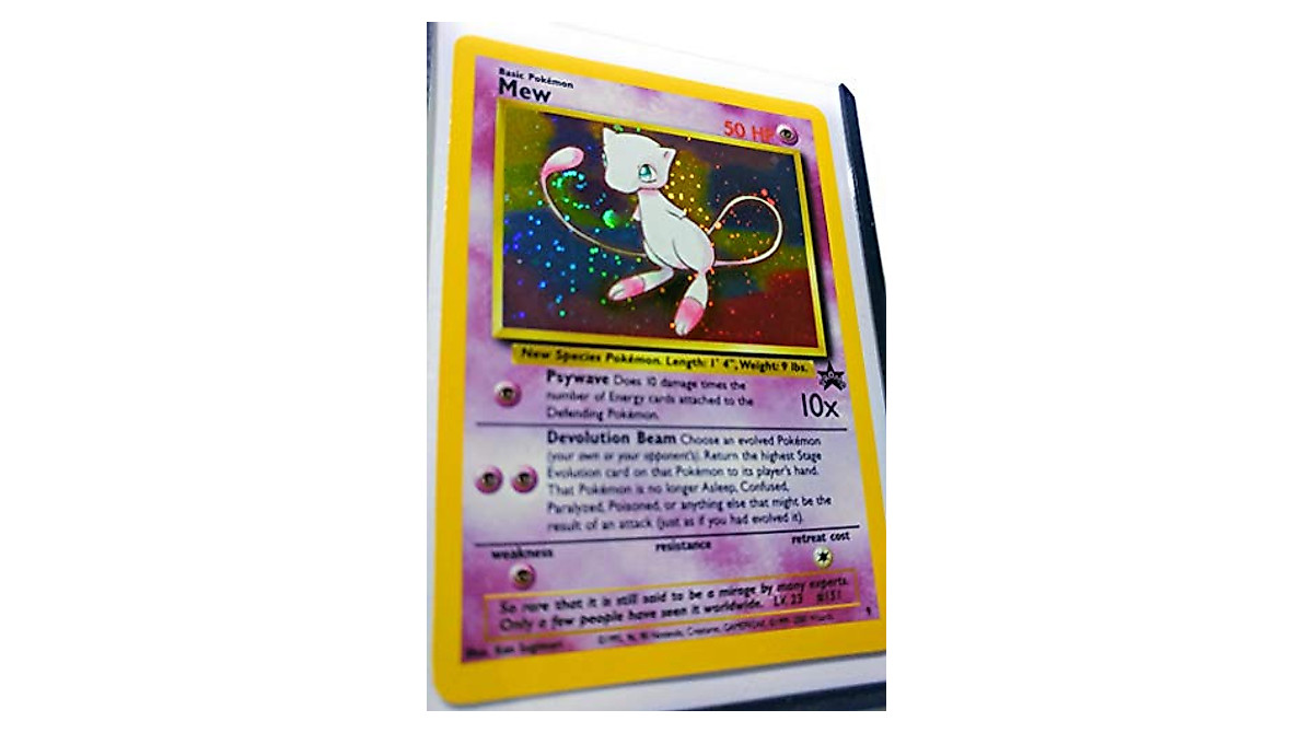 Mew (8) - Wizards Black Star Promos Pokémon Card