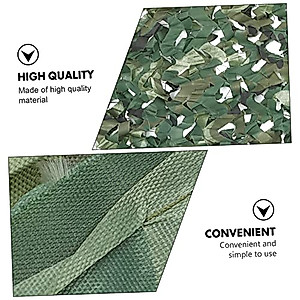 Yardwe 1pc Camouflage Camouflage Net Camo Mesh Hunting Blind Netting Shade Net Tarp Sunshade Mesh Nylon Camouflage Hunting Netting Camouflage Protective Nets Camouflage Netting Heavy Cs