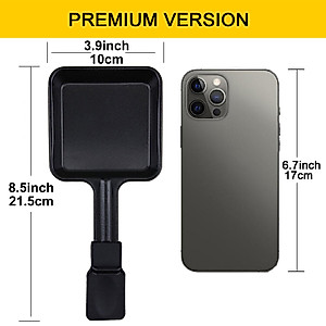 Kosmosta Non-Stick Coated Mini Grill Cheese Pan Melting Accessories for Raclettes Replacement trays Raclette Dishes Mini raclette pans, Square Shape(8PCS)