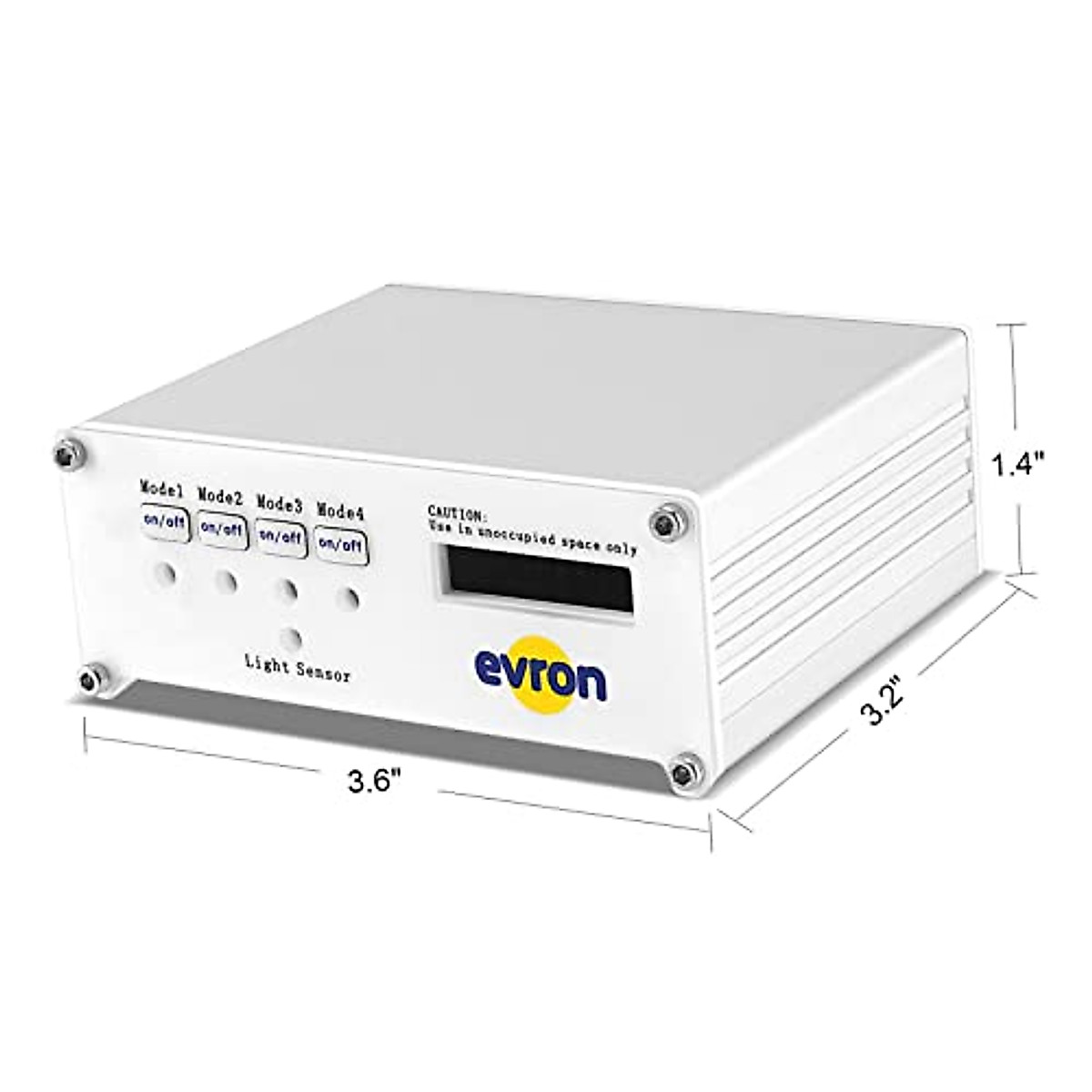 Evron Portable Ozone Generator 50mg/H Plug-in,Power-Bank & AA Battery Chargable Air Ionizer with Fan Ozone Machine for Fridge,Rooms, Cars,Travel and Pets (No Battery Inside)