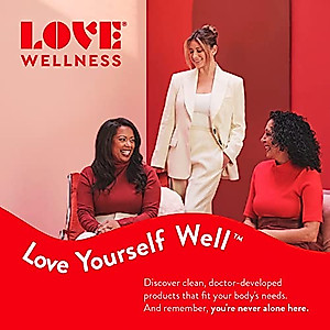 Love Wellness pH Balancing Cleanser Feminine Wash - Balances Women Vaginal Health & pH - Moisturizing Aloe Vera & Calendula for Itchy & Dry Skin - Odor-Free, Sulfate & Paraben-Free Feminine Care