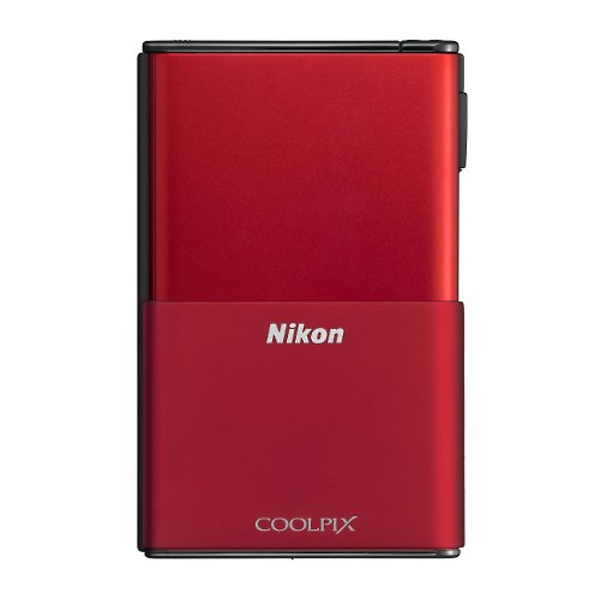 Nikon Coolpix S80 14.1 MP Digital Camera with 3.5-Inch OLED Touchscreen and 5x Wide-Angle Zoom Nikkor ED Lens (Red)