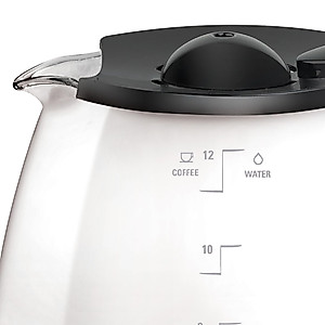 Black+Decker GC3000B TC1200B 12-Cup Replacement Carafe, Silver