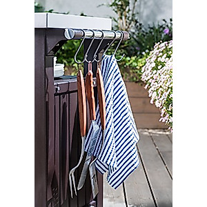 Keter BBQ Side Table Grande brown