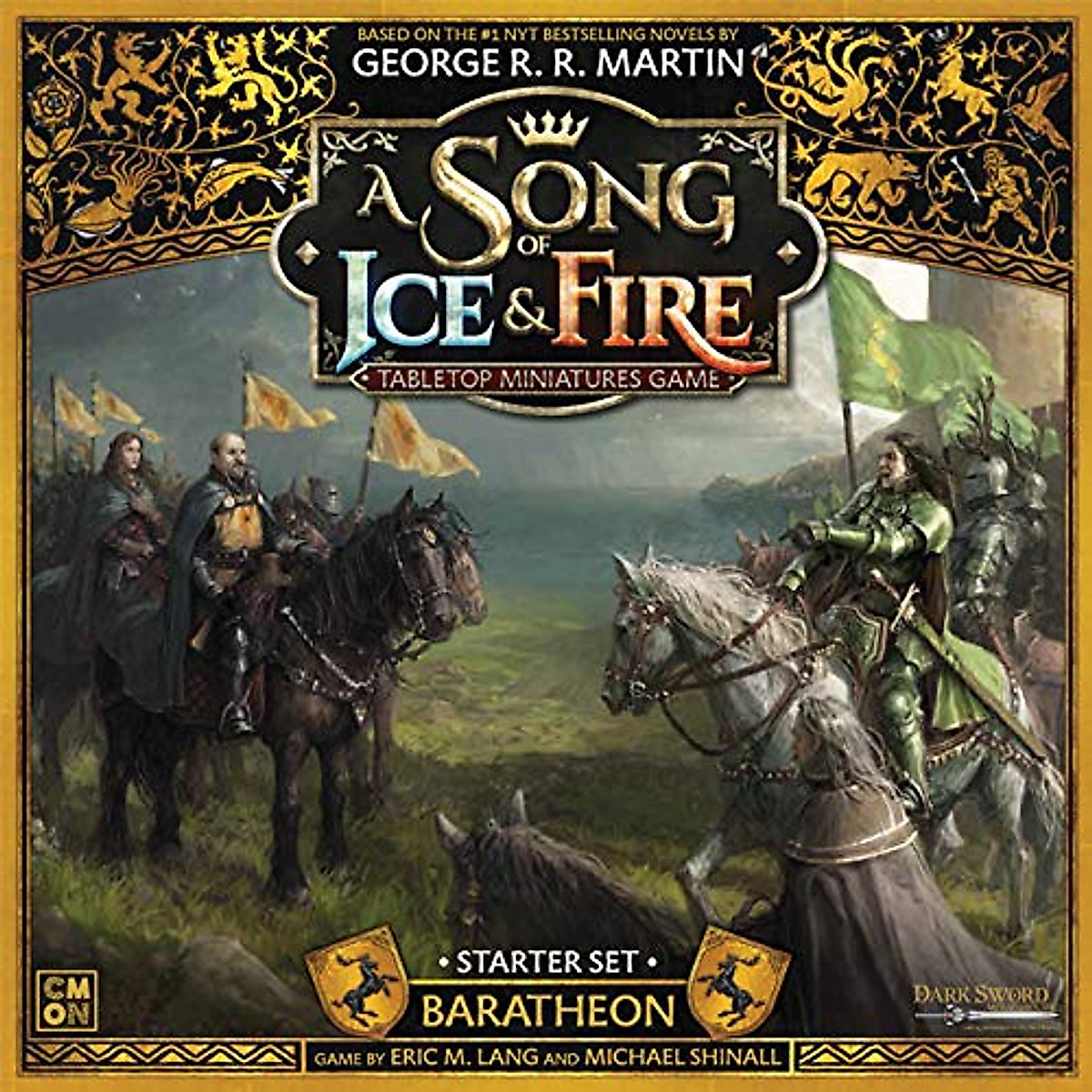 A Song of Ice & Fire Tabletop Miniatures Game Baratheon Starter Set - Rise of The Stag! Strategy Game for Adults, Ages 14+, 2+ Players, 45-60 Minute Playtime, Made by CMON