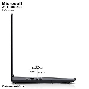 Dell Precision 7710 17.3inch FHD, Core i7-6820HQ 2.7GHz, 32GB RAM, 512GB SSD, Windows 10 Pro 64Bit, (Renewed)