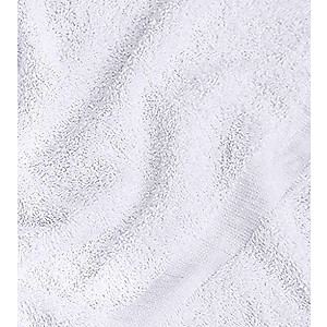GOLD TEXTILES 24 New White (15x25 Inches) Hotel Hand Towels Cotton Blend Thin Light Weight Quick Drying