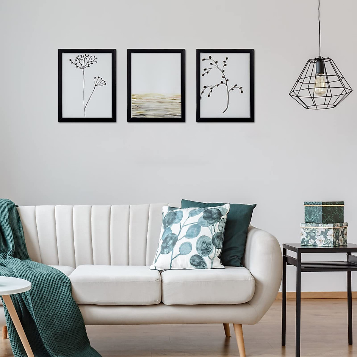 MENNTHUI 10x12 Black Picture Frame, Wall Mounting Horizontally or Vertically, Decoration for Photos, Paintings, Posters, Artwork