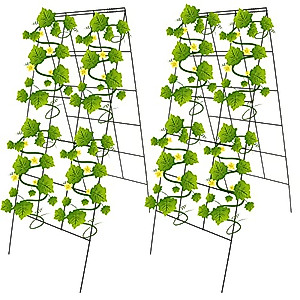 Cucumber Trellis A Frame Garden Trellis for Climbing Plants Outdoor Vegetables Flowers 2Packs