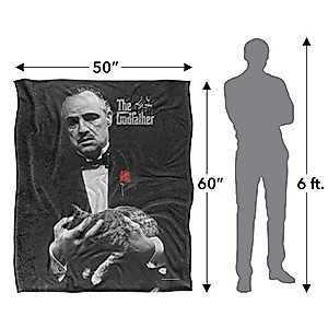 Godfather Poster Officially Licensed Silky Touch Super Soft Throw Blanket 50" x 60"