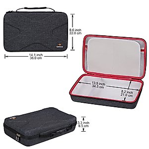 Aproca Hard Travel Storage Case, for AKAI Professional MPK Mini MK3 / Mini Play USB MIDI Keyboard Controller
