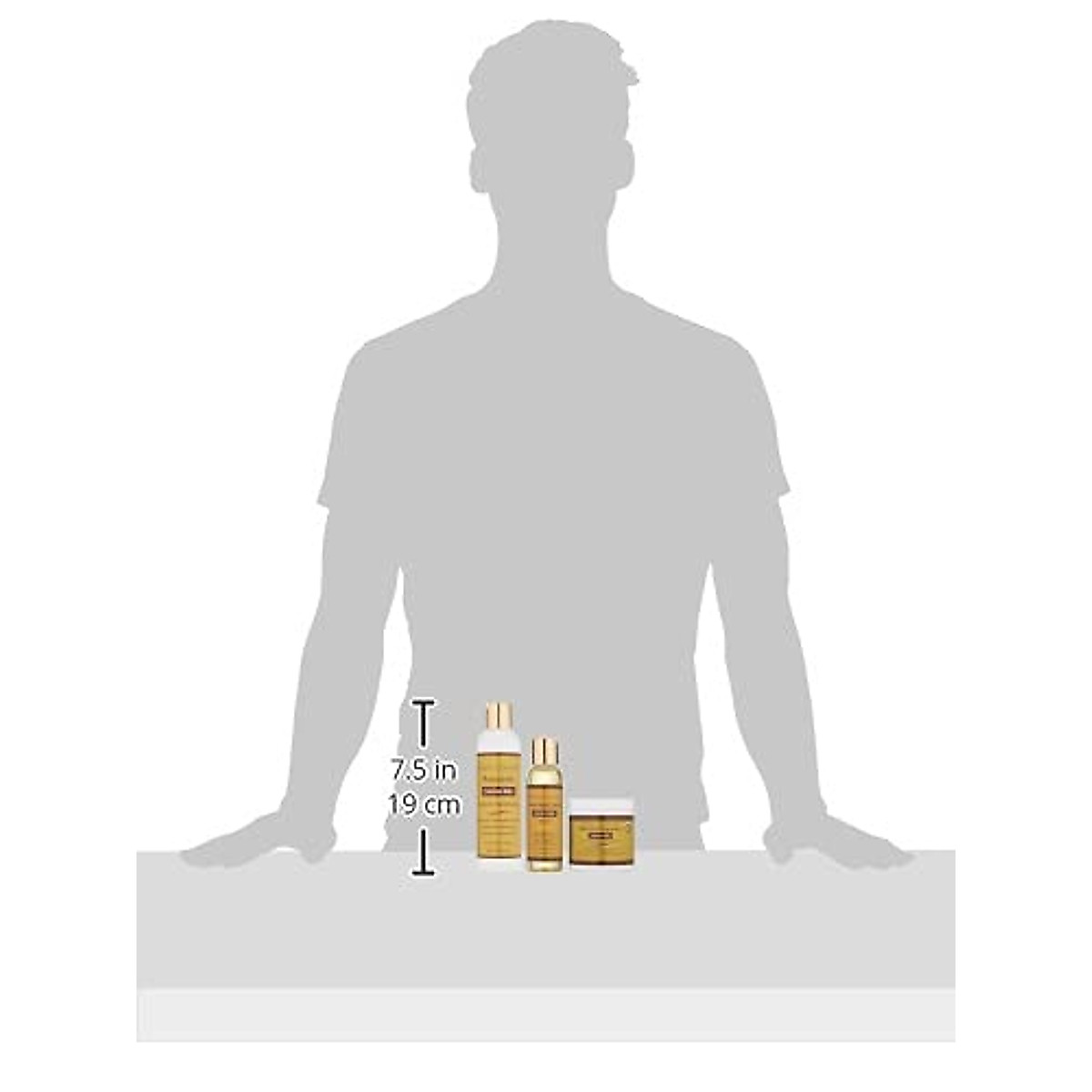 Pydana Collection Moisture LOC Kit | Intensive Moisturizer | Curl Definer | Scalp Treatment For Normal To Light Thinning | Natural Hair Products For Women With Vitamin E | 3 Piece Kit