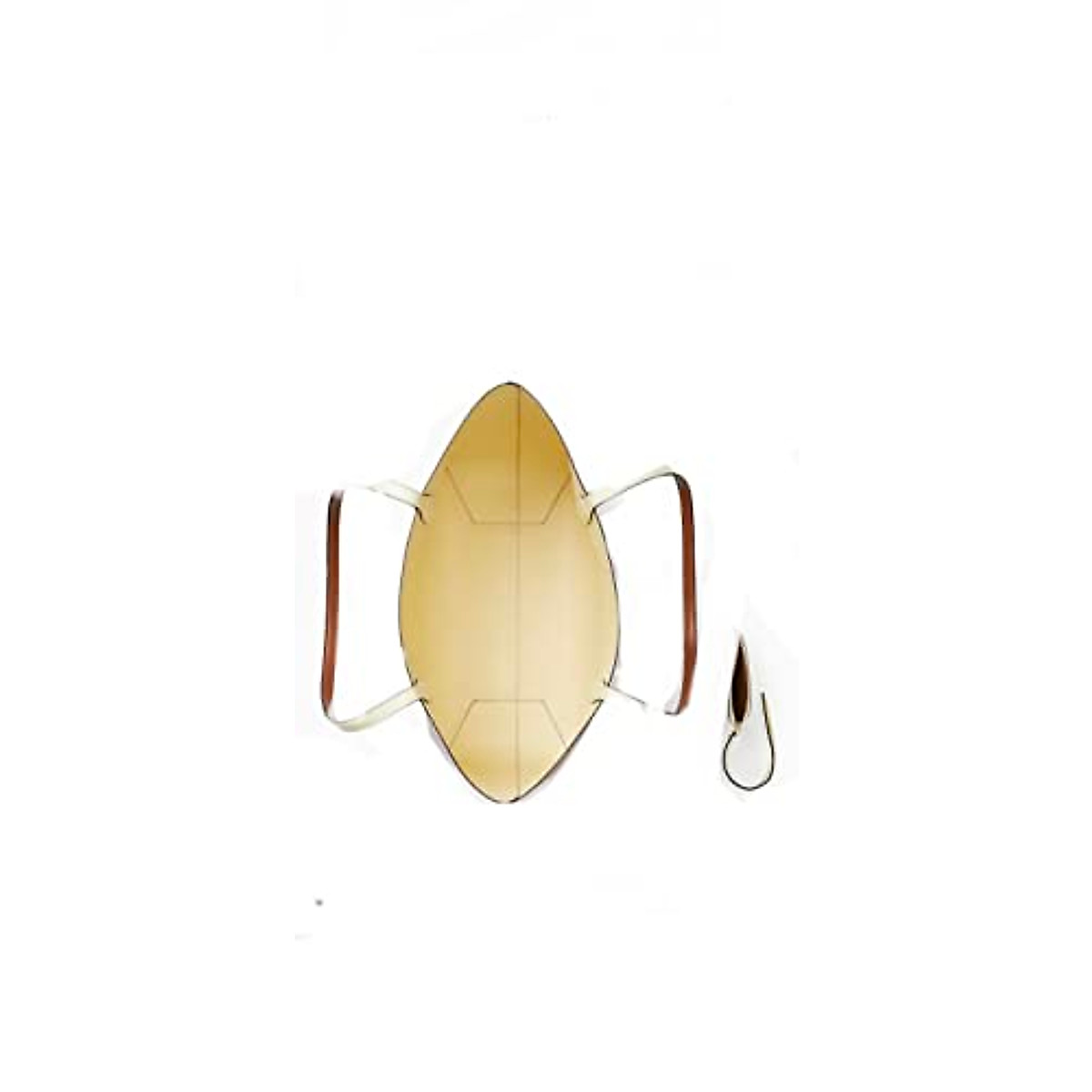 Kate Spade Ava Leather Reversible Tote (Warm ginger)