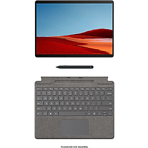 Microsoft Surface Pro X - 13" Touchscreen - SQ2-16GB Memory - 512GB SSD - WiFi + 4G LTE - Windows 10 Pro - Platinum Silver