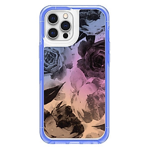 OtterBox iPhone 13 Pro Max & iPhone 12 Pro Max (Only) - Symmetry Series Case - Reset Purple - Ultra-Sleek - Wireless Charging Compatible - Raised Edges Protect Camera & Screen - Non-Retail Packaging