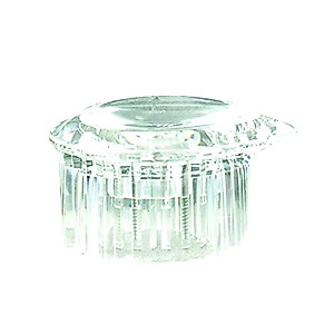 Danco Posi-Temp Faucet Handle for Moen, Tub/Shower, Clear Acrylic (10302), Pack of 1