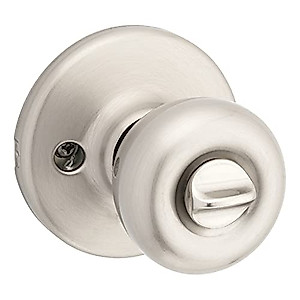 Kwikset 94002-852 Tylo Keyed Entry Knob with Smartkey Security In Satin Nickel
