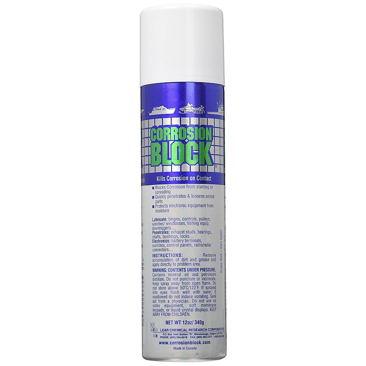 H&M CB12 Corrosion Block, 12-Ounce Aerosol Can