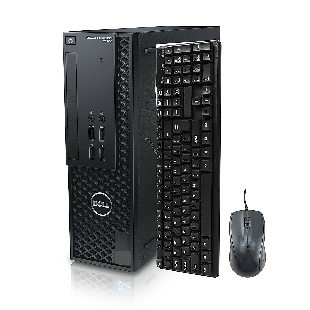 Dell Precision T1700 Small Form Factor Computer Desktop PC, Intel Core i7, 16GB Ram, 256GB SSD, 2TB Hard Drive, WiFi & Bluetooth, HDMI, NVIDIA GeForce GT 1030 2GB DDR5, Windows 10 (Renewed)