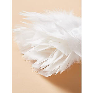 Sex Feather White 9.9 Inch Adult Sex Set Tease Feather Tickler Sexy Toys for Couples