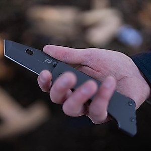 Schrade Delta Class Girder Folder with Titanium Coated 9Cr18MoV High Carbon Stainless Steel for Outdoor Survival