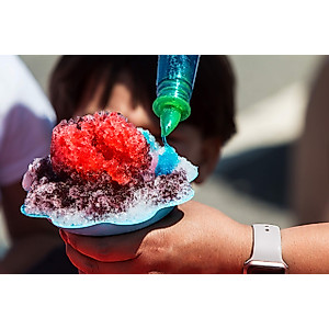 Paragon - Manufactured Fun 8-Ounce SNO-Cone Flower Drip Tray Cups, Multicolor, 100-Cup Case