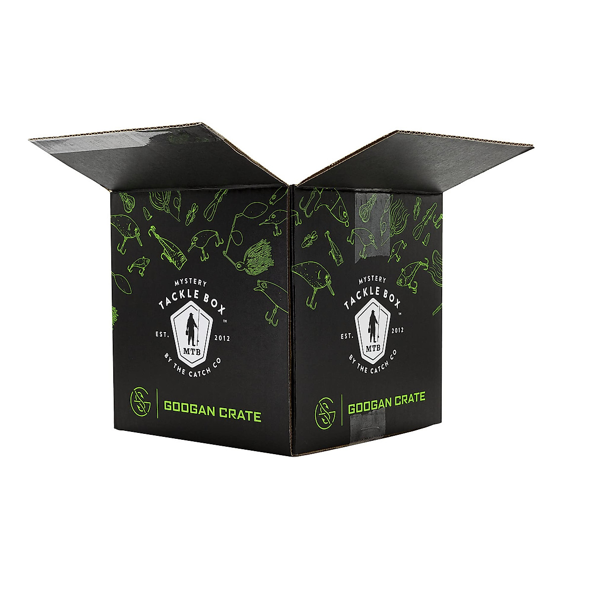 Catch Co Mystery Tackle Box Googan Squad Crate Bass Fishing Kit | Topwater Fishing