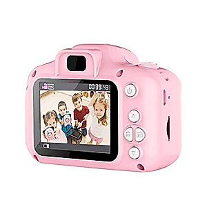 Children's Camera Digital Camera Toy Children's Education Camera Can Take Pictures Baby Mini SLR Camera 1080P HD Screen Boy and Girl Gifts,Pink