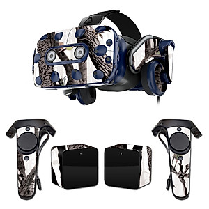 MightySkins Skin Compatible with HTC Vive Pro VR Headset - Artic Camo | Protective, Durable, and Unique Vinyl Decal wrap Cover | Easy to Apply, Remove, and Change Styles | Made in The USA