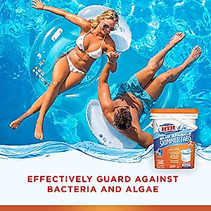 HTH 28006 Blue Sparkle Skimmer Tabs Swimming Pool Sanitizer, 5.5 lbs