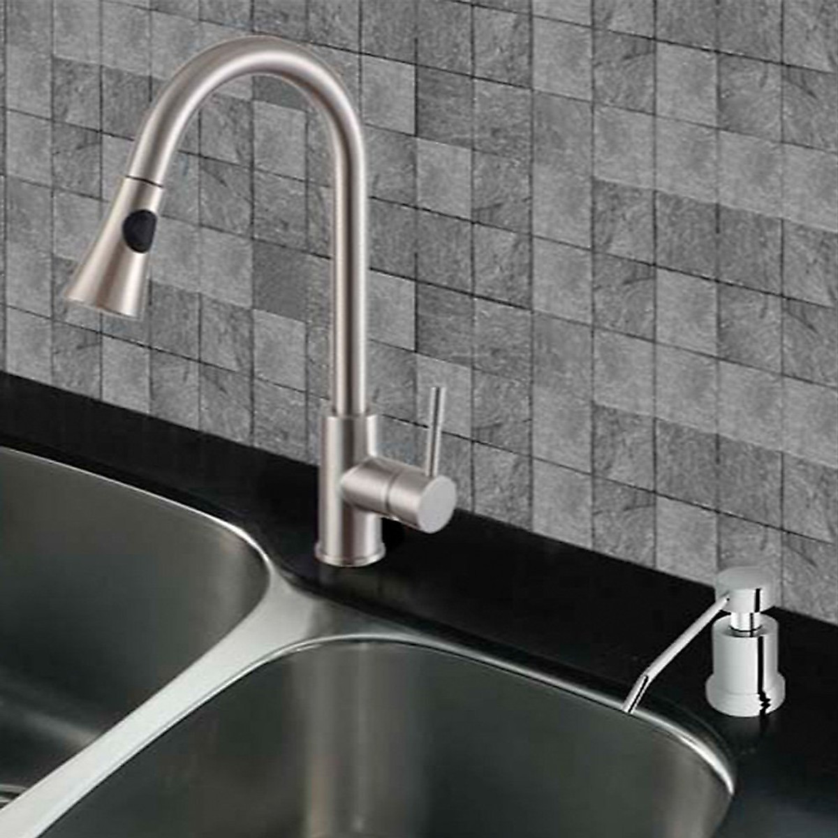 Built in foaming Soap Dispenser - Stainless Steel (Polished)