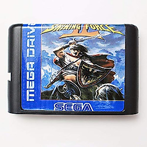 Shining Force 2 16 bit MD Game Card For Sega Mega Drive For Genesis