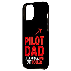 iPhone 14 Pro Max Funny Pilot Art For Dad Pilot Aviation Airplane Humor Pilot Case