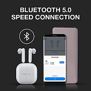 Timekettle M2 Language Translator Earbuds - Supports 40 Languages & 93 Accent Online, Instant Voice Language Translator with Bluetooth & APP, True Wireless Earbuds for Music and Call Fit iOS & Android