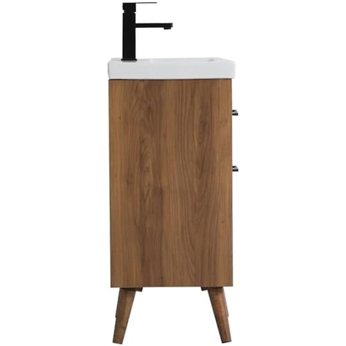 Elegant Kitchen and Bath 18 inch Bathroom Vanity Cabinet - Matte White