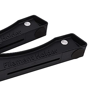 ABS Rolls Stand Holder, Better Adhesion Pre Assembled Reduce Resistance Stable Adjustable 3D Printer Filament Stand Holder Spool Oxidation Resistant for Outlet