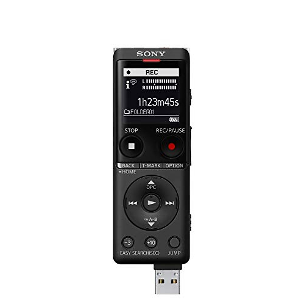 Sony ICD-UX570 Digital Voice Recorder, ICDUX570BLK