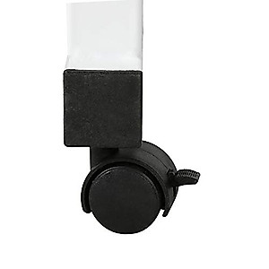 Toxz Computer Task Table Office Desk,Adjustable Height,Locking Casters,80CM 50CM,Fillet Wood,Simple,with Installation Tool(Ship from US!)