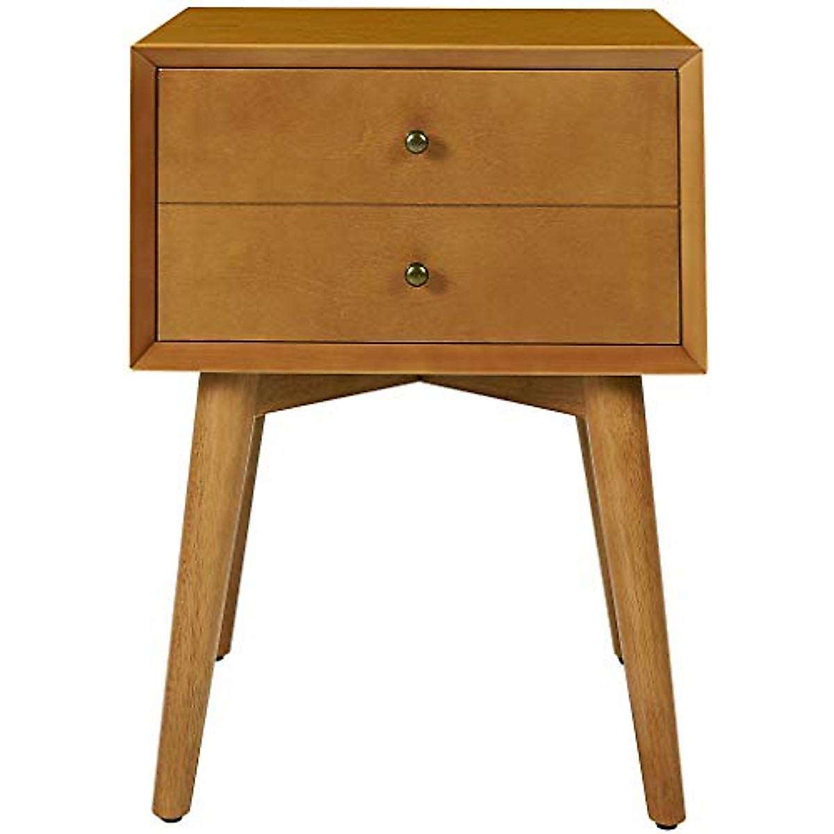 Crosley Furniture Landon Night Stand, Acorn